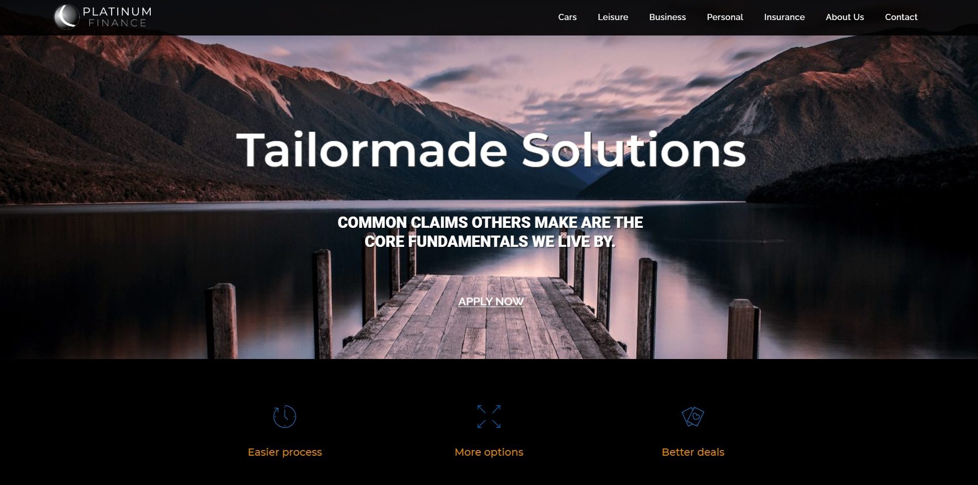 Home Page Main | Platinum Finance | Boutique Finance Brokers